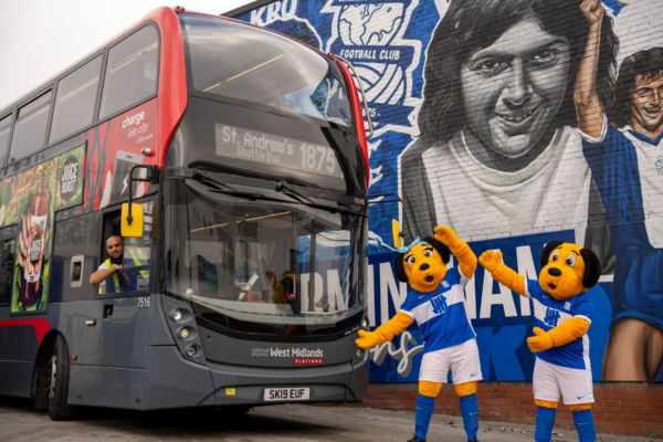 Birmingham City Football Club and National Express West Midlands team ...